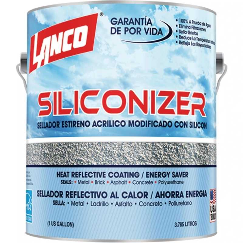 Sellador De Techos Siliconizer Impermeabilizante Lanco
